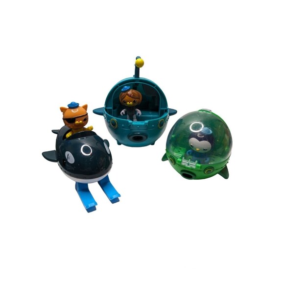 Fisher-Price | Toys | Octonauts Gup Vehicles Lot Gupe Gupa Gupo Kwazii ...